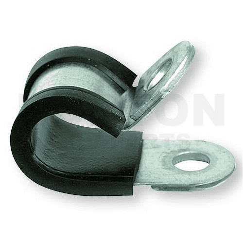 Jarruputken kiinnike M6, 3,5mm putkelle - Automeca